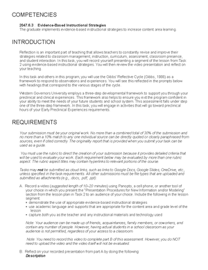 D091 Task 2 23 - Task Two Passed - Direct Instruction Lesson Plan ...