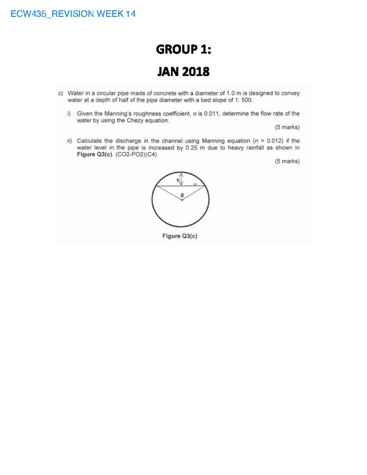 Revision Chapter 2 AND 3 - ECW435_REVISION WEEK ECW435_REVISION WEEK 14 ...