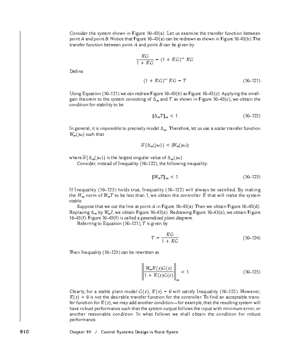 Modern control engineering-165 - Consider the system shown in Figure 10 ...