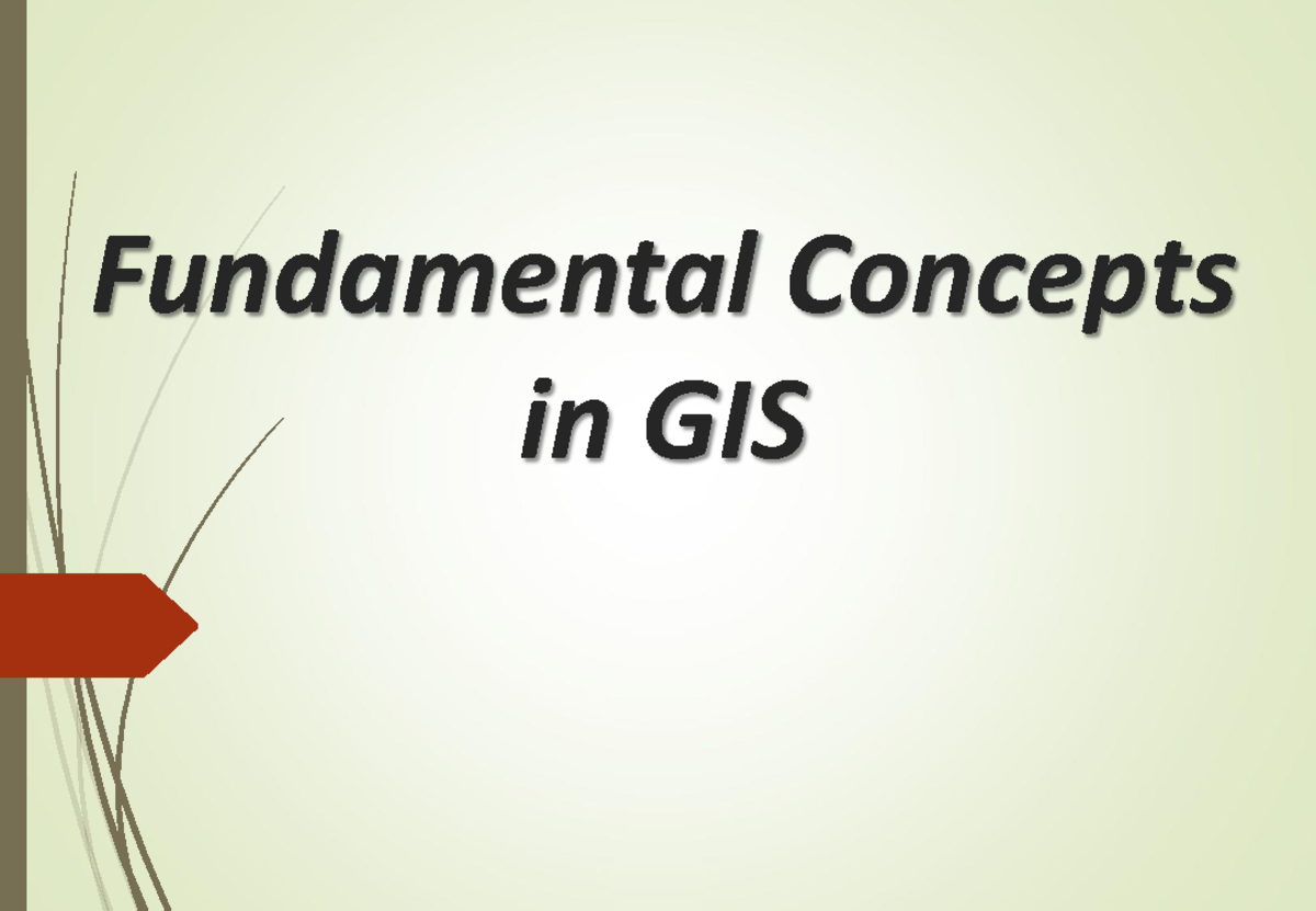 Gis lesson, section 2.remote Sensing - Fundamental Concepts in GIS ...