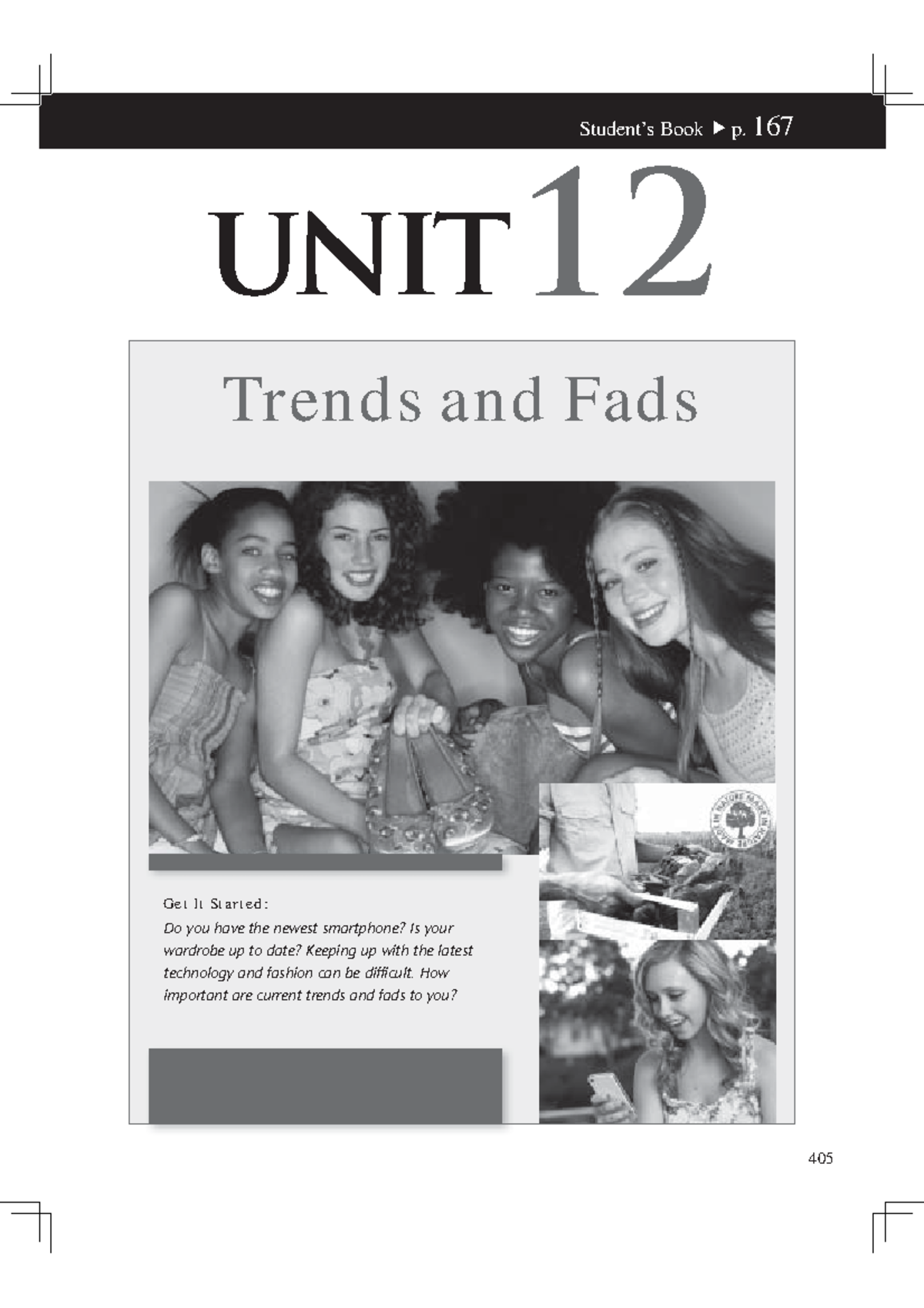 New Connection 3-Unit 12 Trends and Fads - unit 12 Trends and Fads Ge t ...