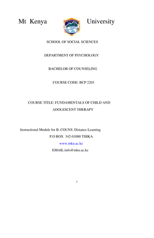 Lesson 1 BCH2101 Notes - BCH2101 INTRODUCTION TO CLASSICAL ANALYSIS AND ...