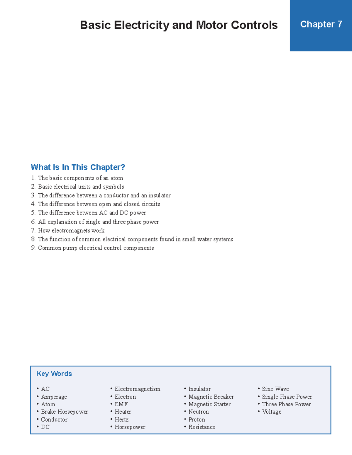 Chapter 7 basic elect and motor controls - Chapter 7 What Is In This ...