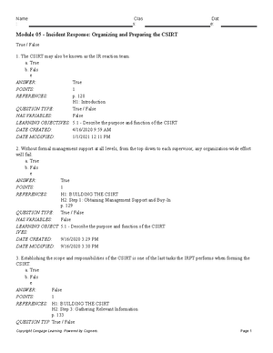 Module 07 IR Detection Systems - : s: e: Module 07 - IR: Detection Systems True / False An ...