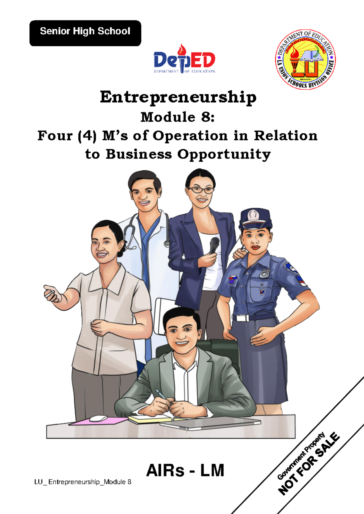 Entrep MOD 8 Four (4) M’s of Operation in Relation to Business ...