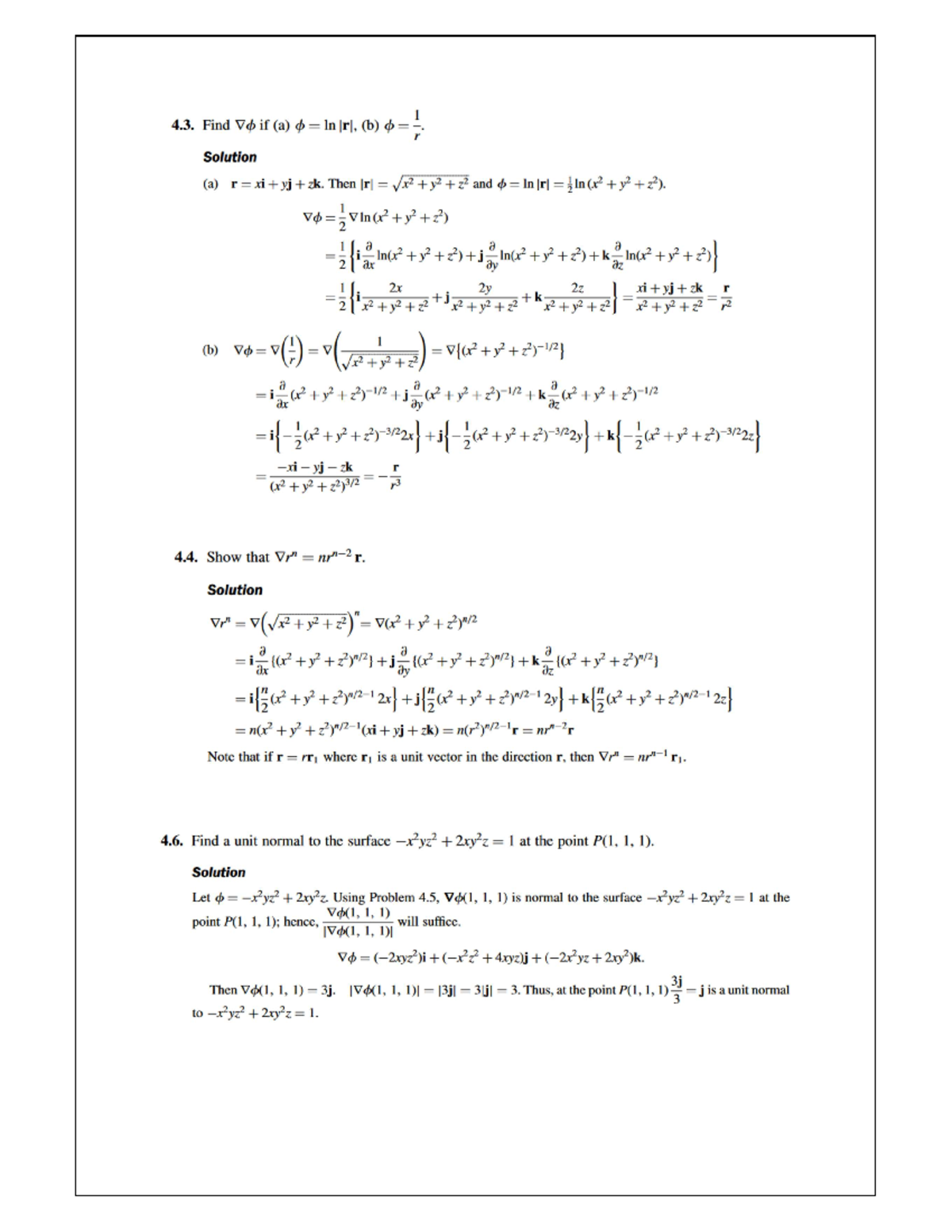 Chapter no 4 for curel and directional derivative questions - Data structures and algorithms ...