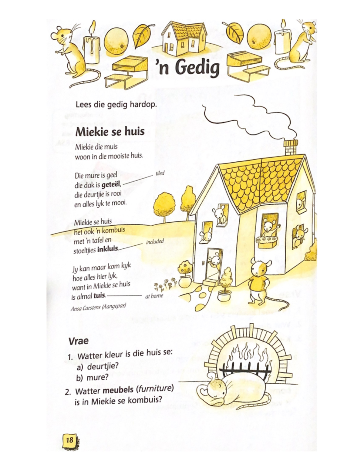 'n Gedig[ 59] - AFRIKAANS POEM FOR GRADE 5S - BEI7312 - Studocu