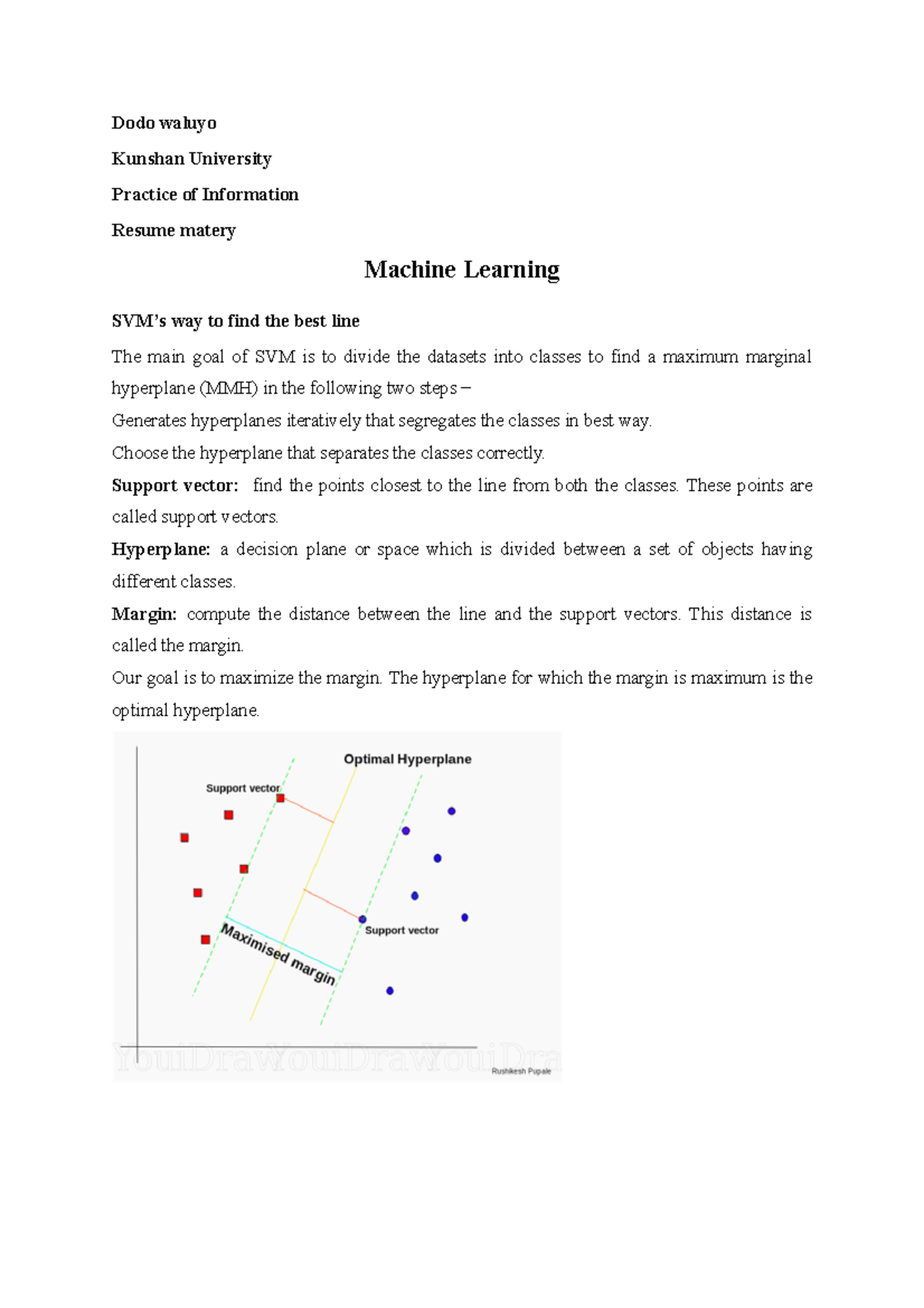 Dodo waluyo assignment POI Machine learning week 7 resume 2 - Dodo waluyo Kunshan University ...