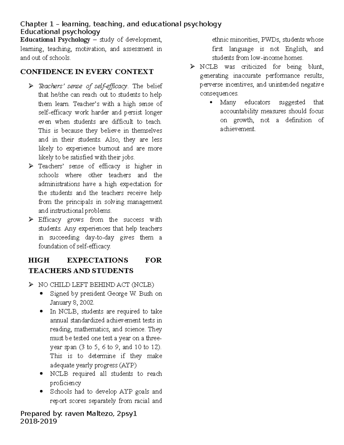 CHAP 1 - Learning, Teaching, and Educational Psychology - Chapter 1 ...