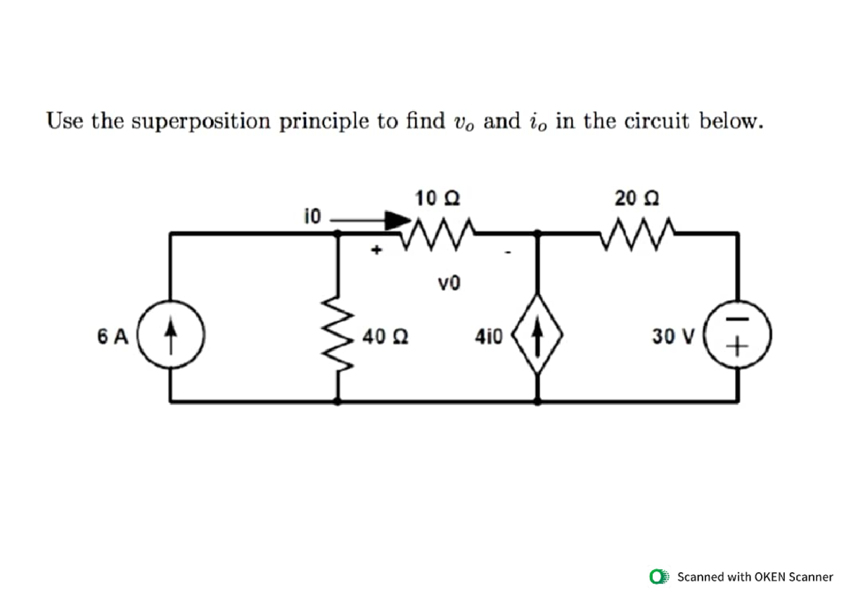 Circuit Problem (Electrical Engineering) - Introduction to Electrical ...