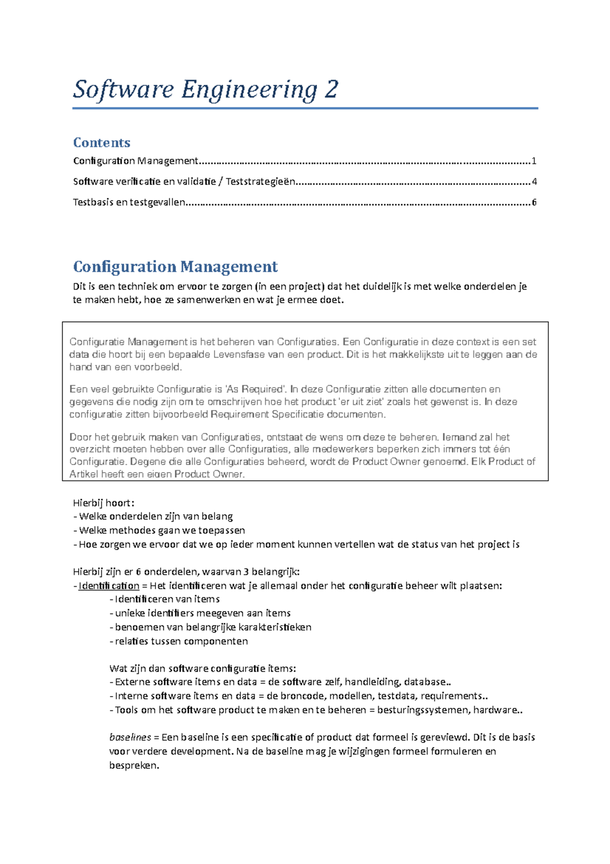 Software Engineering 2 - - Studeersnel