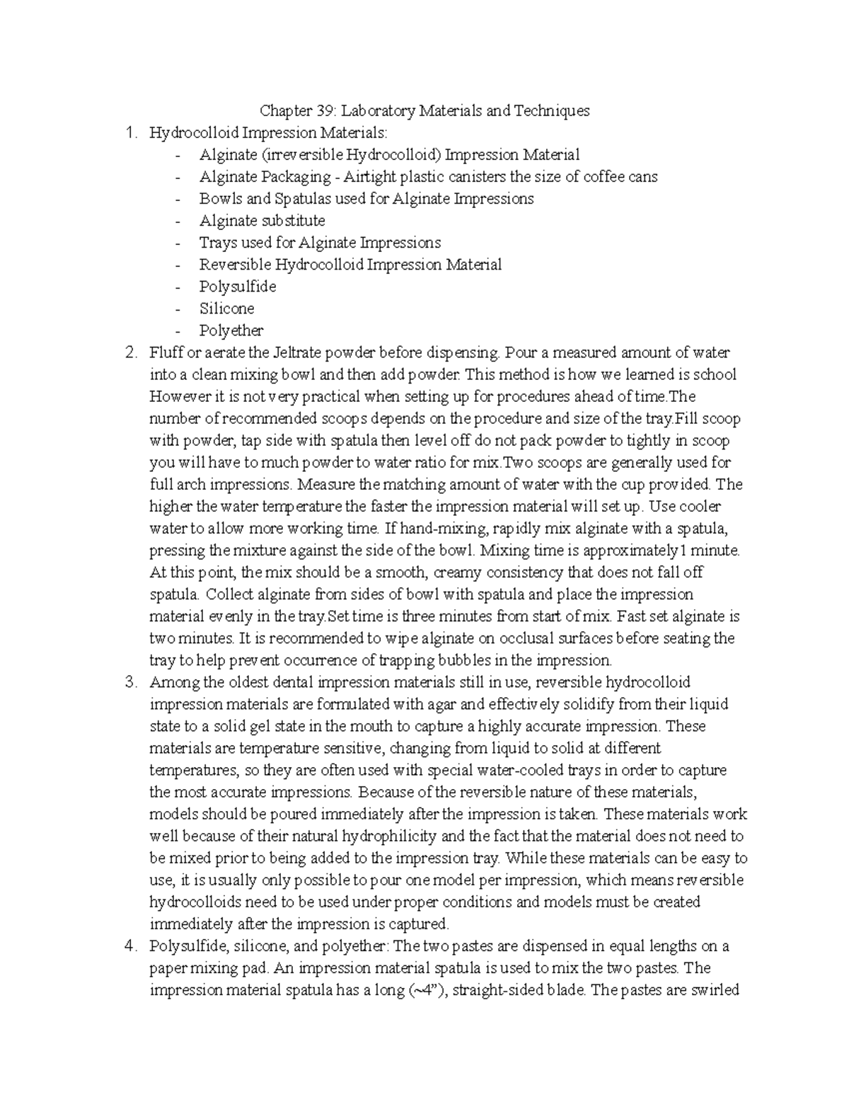 Ch.39 SIO - Definitions and Terms to study - Chapter 39: Laboratory ...