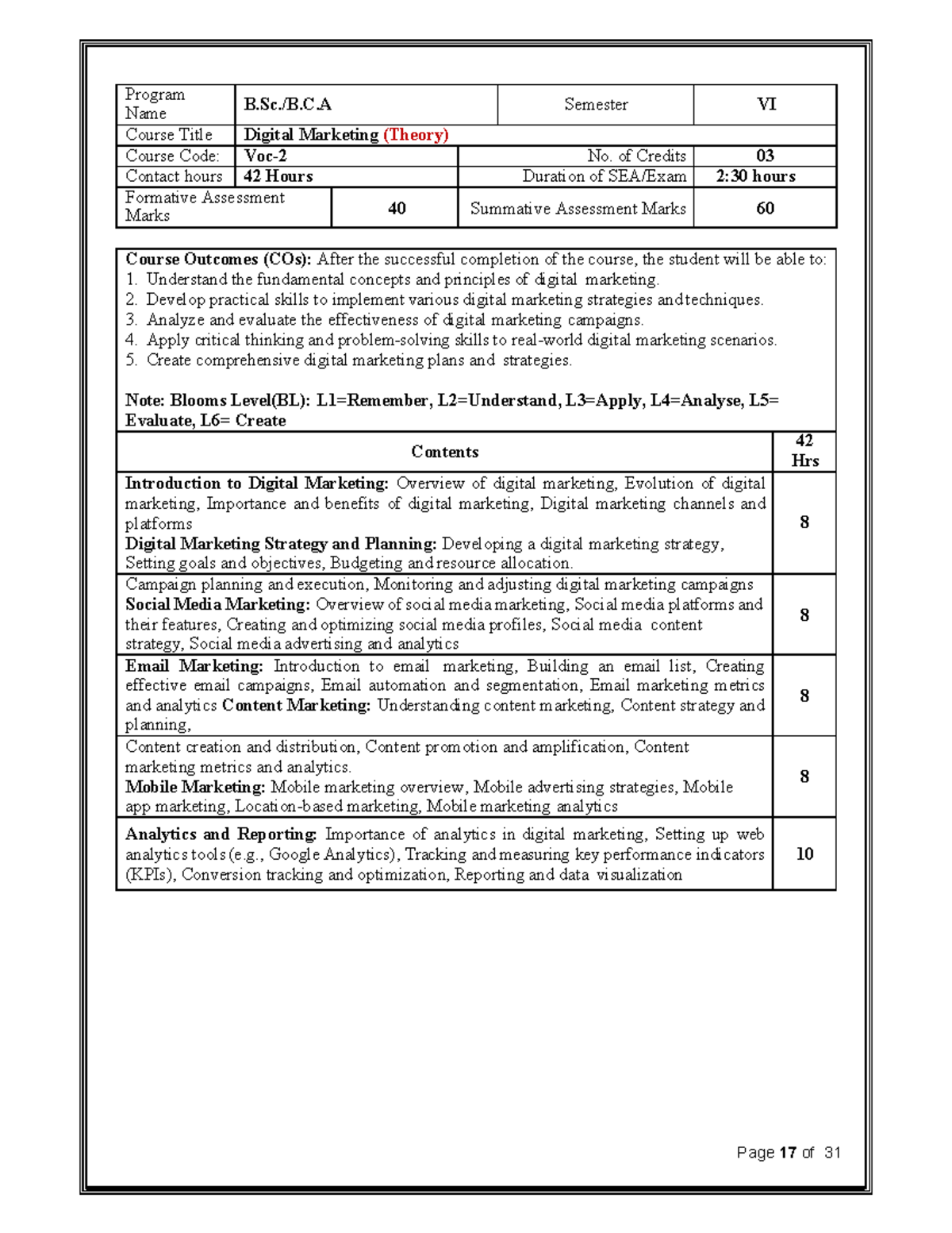 DM - Nothing - Page 17 of 31 Program Name B.Sc./B.C Semester VI Course Title Digital - Studocu