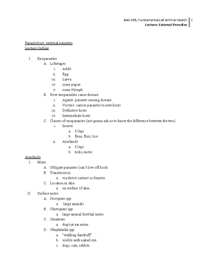 1. Introduction to Animal Health and Disease - AAS 439, Fundamentals of ...