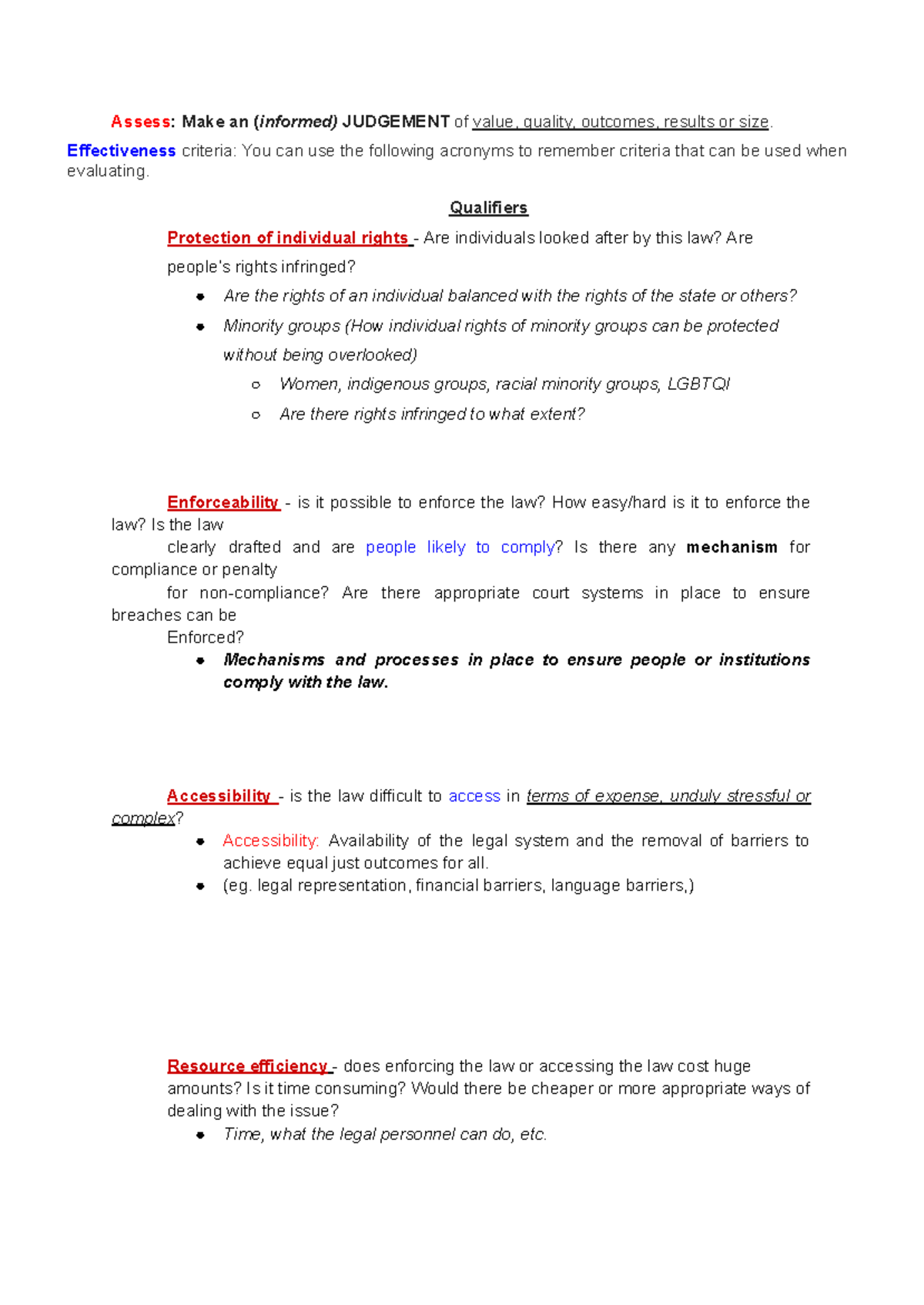 Criminal Trial Introduction - Assess: Make an (informed) JUDGEMENT of ...