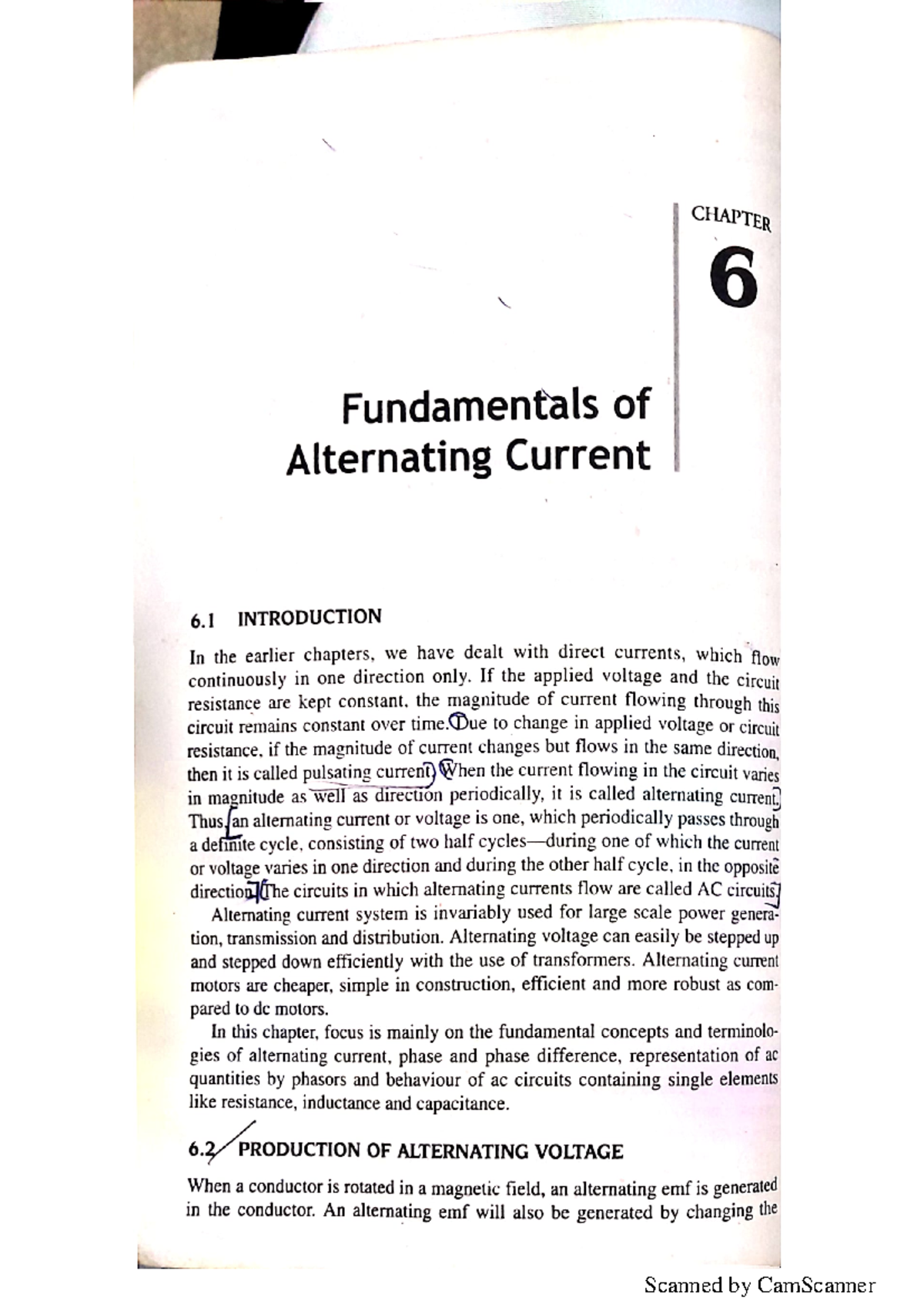 Fundamentals of AC - Lecture notes - Basic electrical engineering - Studocu