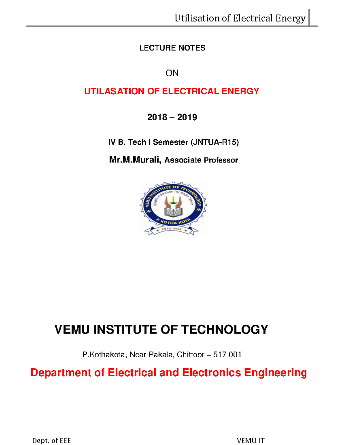 16 02 2021 1067241445 - question paper - LECTURE NOTES ON UTILASATION ...