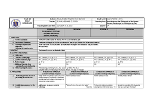 Philo WEEK3 - Summary reading in philippine history - Republic of the ...