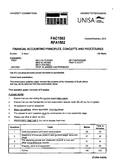 FAC1502 - Unisa - Financial Accounting Principles - Studocu