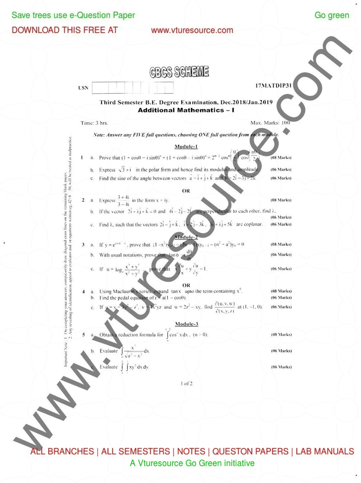 Jan-2019 - notes - Computer science Engineering - Studocu