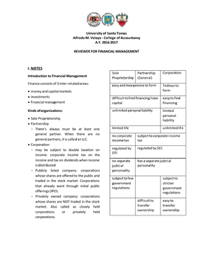 Module 4 - Financial Forecasting - MODULE 4: FINANCIAL FORECASTING ...