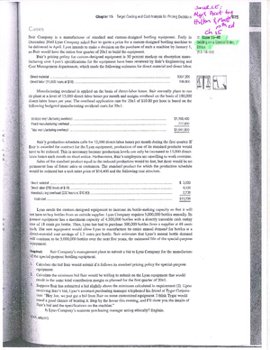 Garrison 15 TH Edition CHPT 12 Decision Making Solutions - Solution ...