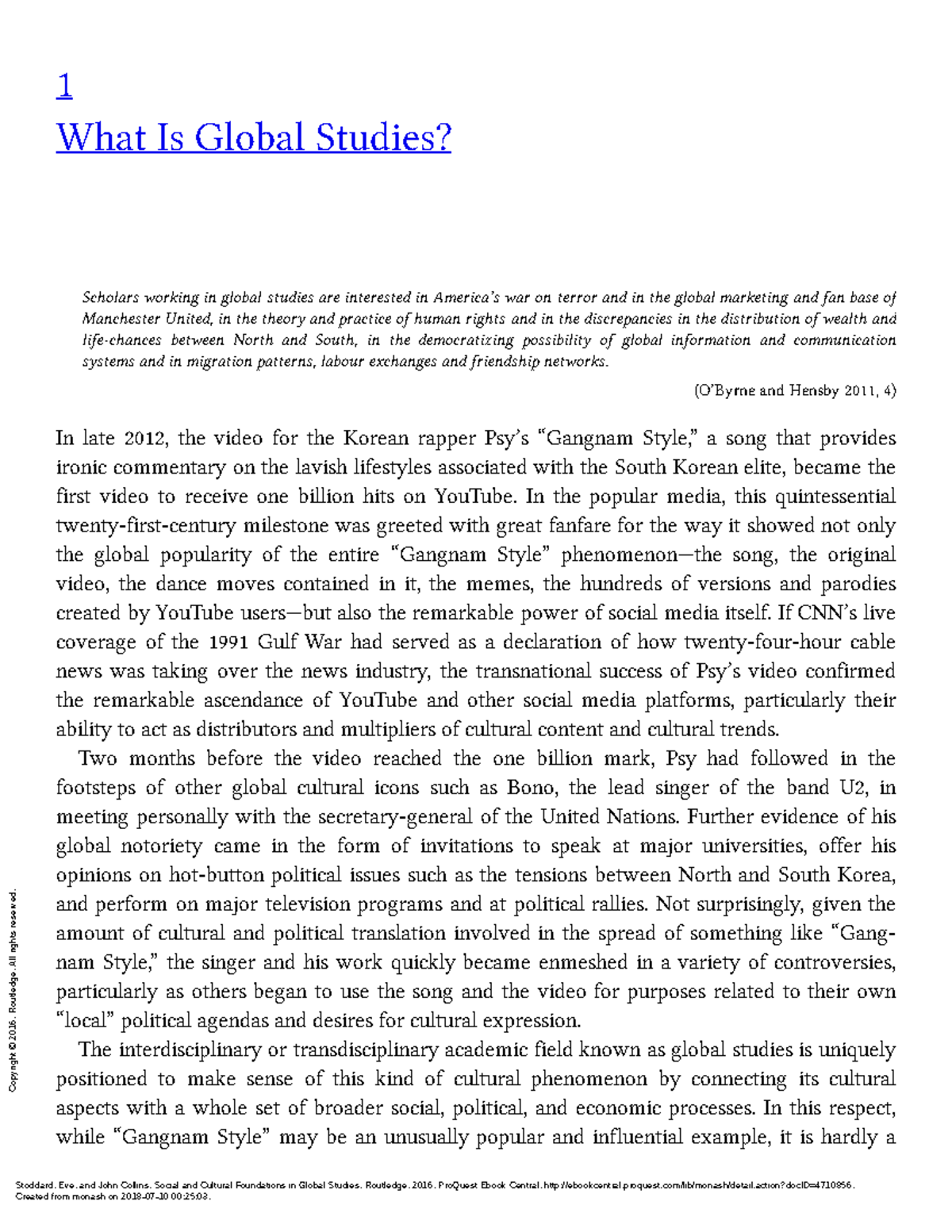 What is Global studies - helpful background resource - 1 What Is Global ...