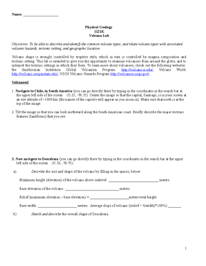 Physical Geography - Assignment - GEOGRAPHY is the study and analysis ...