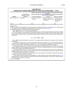 Tablas Factor A y Factor B RSPE (ASME) - SUBPART 3 CHARTS AND TABLES ...