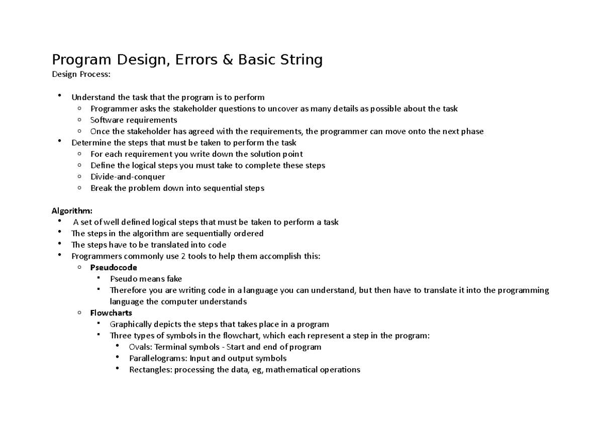 Program Design Errors Basic String Program Design Errors Basic program-design-errors-basic-string-program-design-errors-basic