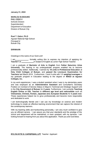 TRF Objectives 6 10 - Trf - ACTUAL - TEACHER REFLECTION FORM (TRF ...