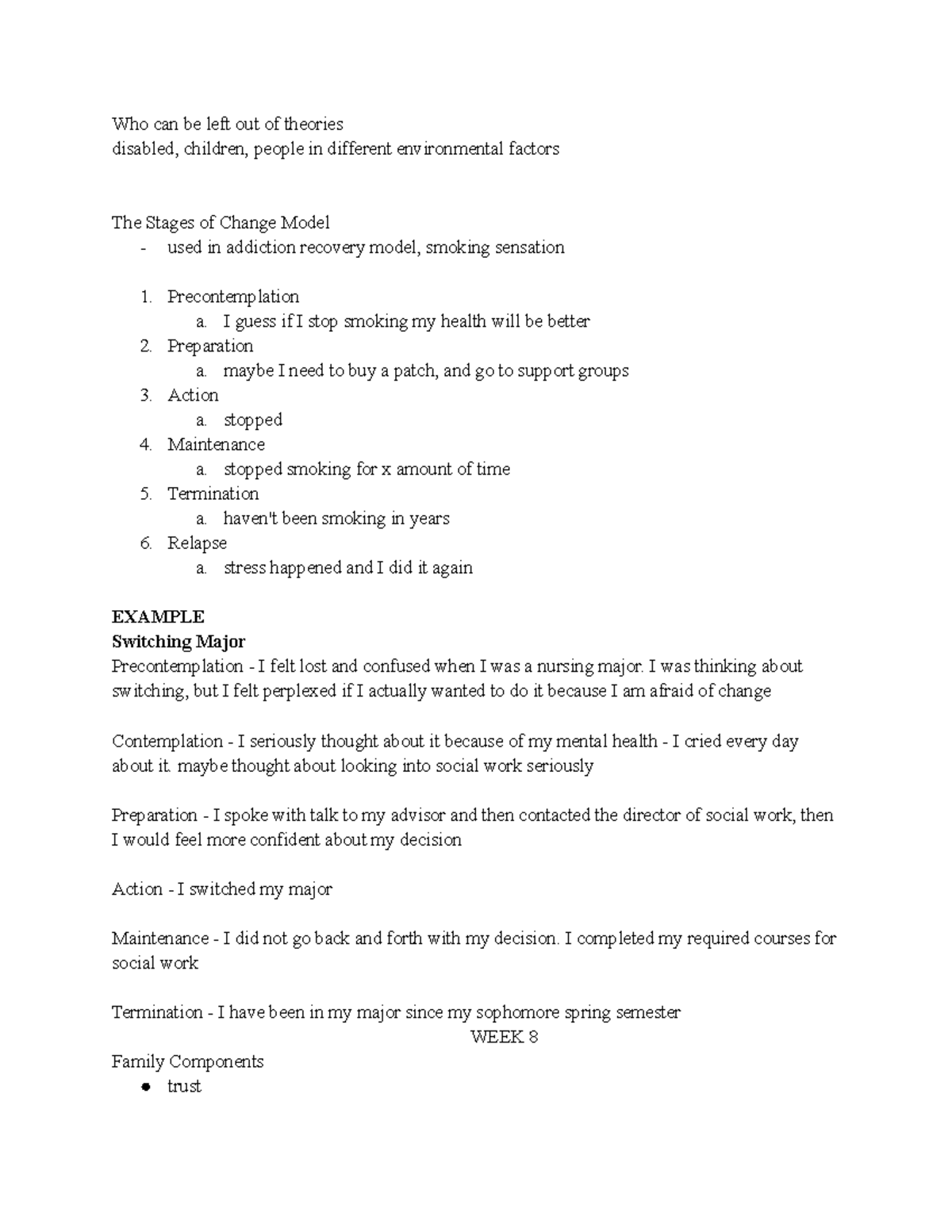 Sw 330 - this course is about human behavior and culture. taught. by dr ...