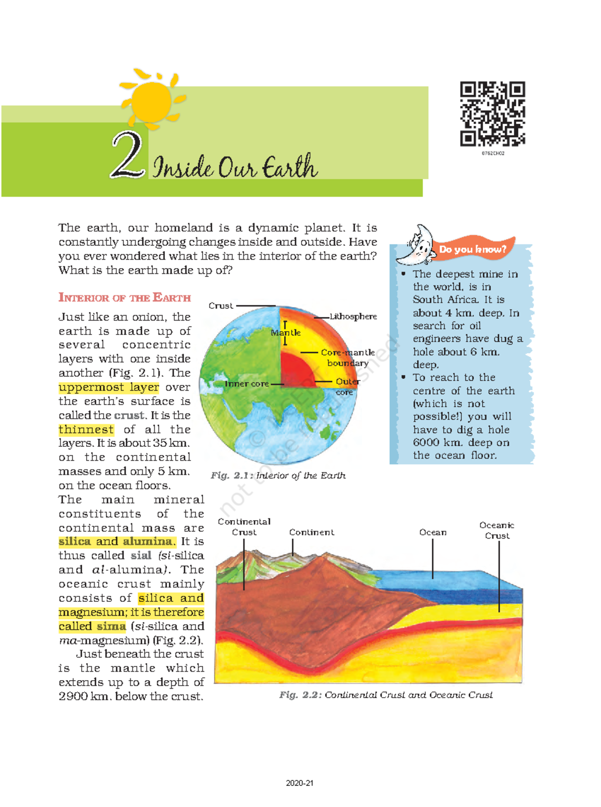 2 - Inside Our Earth - very helpful notes - The earth, our homeland is ...