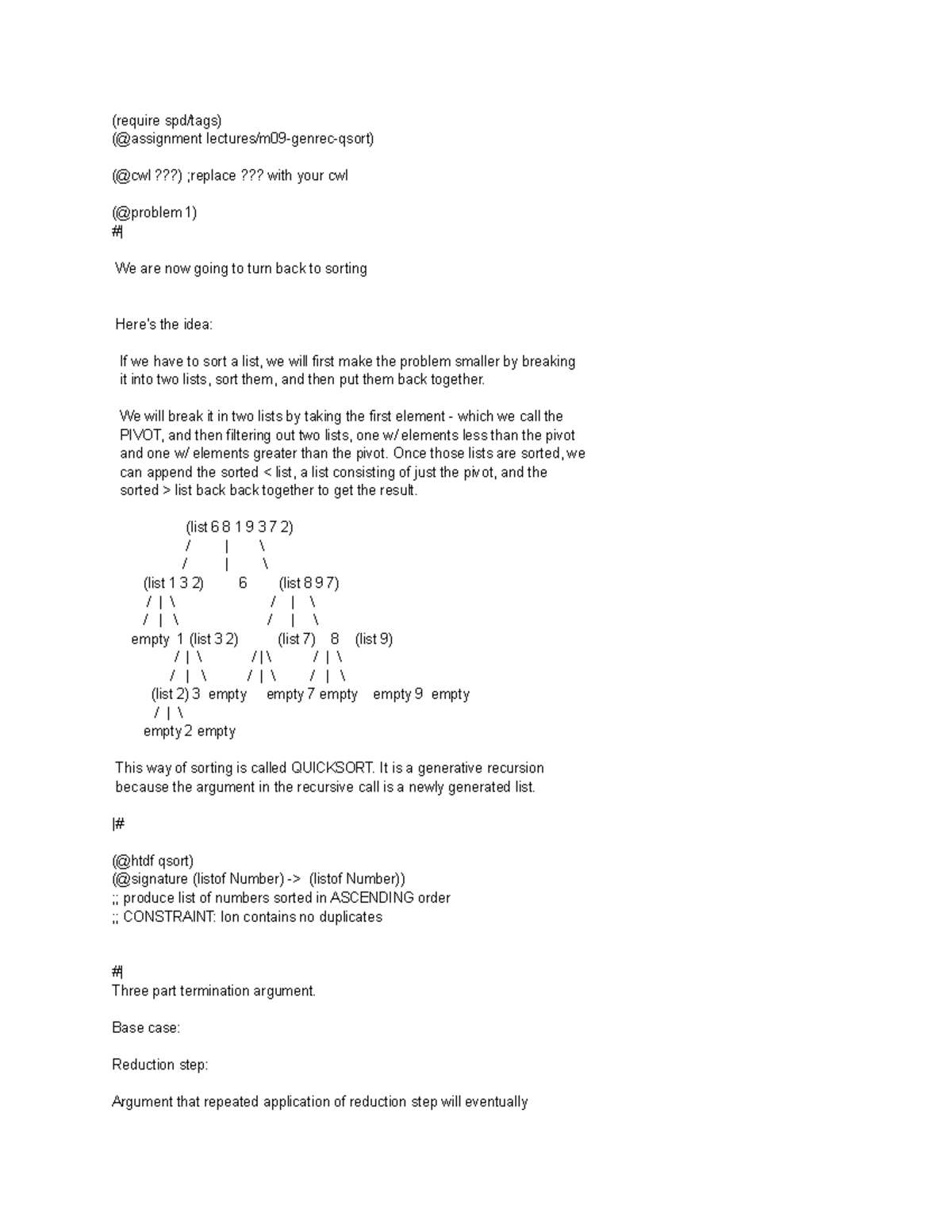genrec 4 2022 notes 4 - (require spd/tags) (@assignment lectures/m09 ...