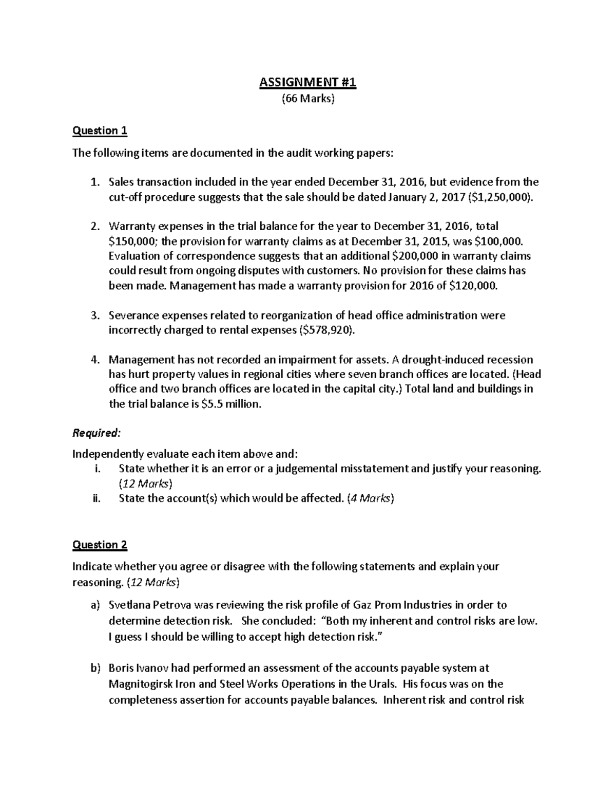 Acct4281 Assignment 1 Warning Tt Undefined Function 32 Warning Tt Undefined Function 32