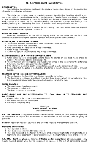 CDI 2 Traffic Management AND Accident Investigation - CDI 2: TRAFFIC ...