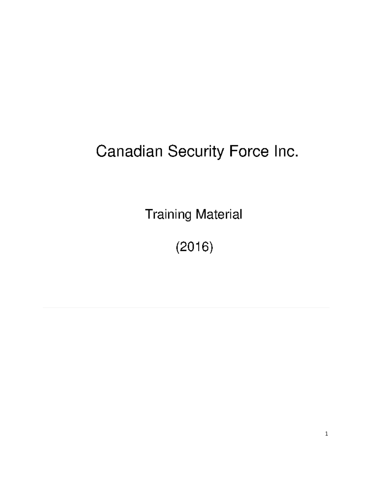 Security Guard Test Preparation Guide 2 - SAFETY FIRST SECURITY ...