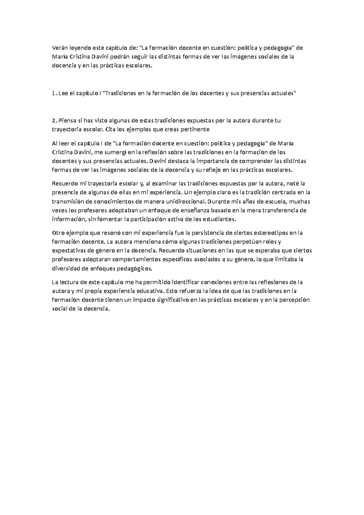 Tp 2 Darvini - texto sobre las clases a tratr - Verán leyendo este ...