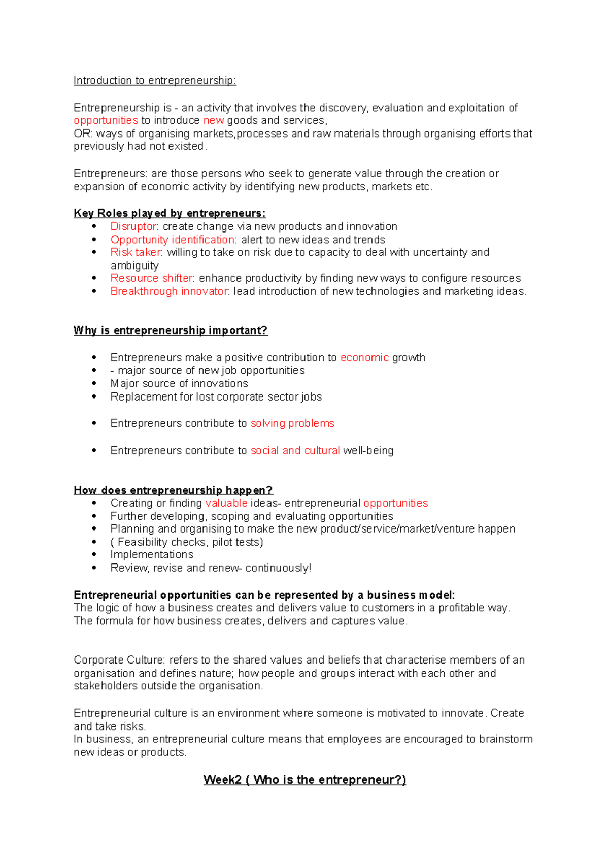 STMGT202- The Entrepreneur - Introduction to entrepreneurship ...