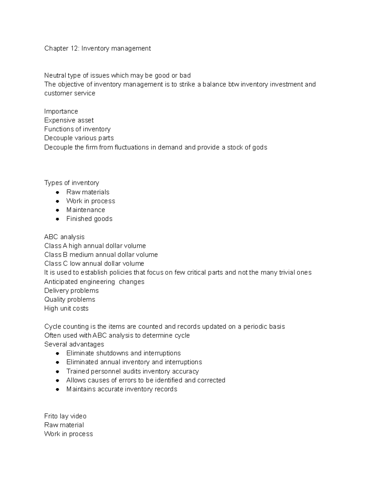 Inventory management - Inventory models for independent demand Economic ...