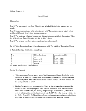 Pre-Lab Quiz 1-5 - Pre Lab Quiz - Labquest - Pre-Lab Quiz Answers Lab 1 ...