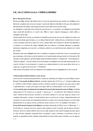 Fallo Simón Breve Explicación del caso - FALLO SIMON Las actuaciones se ...