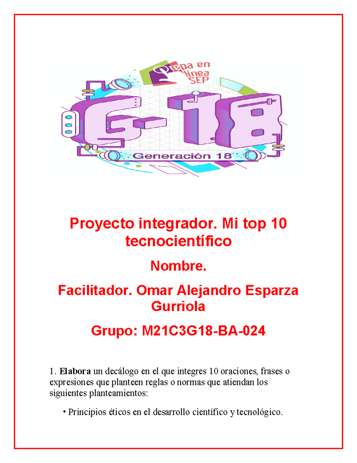Proyecto integrador M21S4PI - Proyecto integrador. Mi top 10 ...