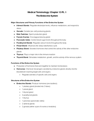 Medical Terminology Ch. 2 - Medical Terminology: Chapter 2 The Human ...