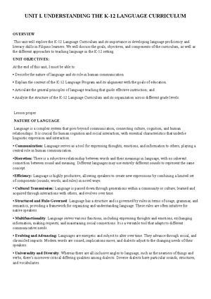 Literature Matrix Plan - Literature Matrix Plan In Prose and Poetry EL ...