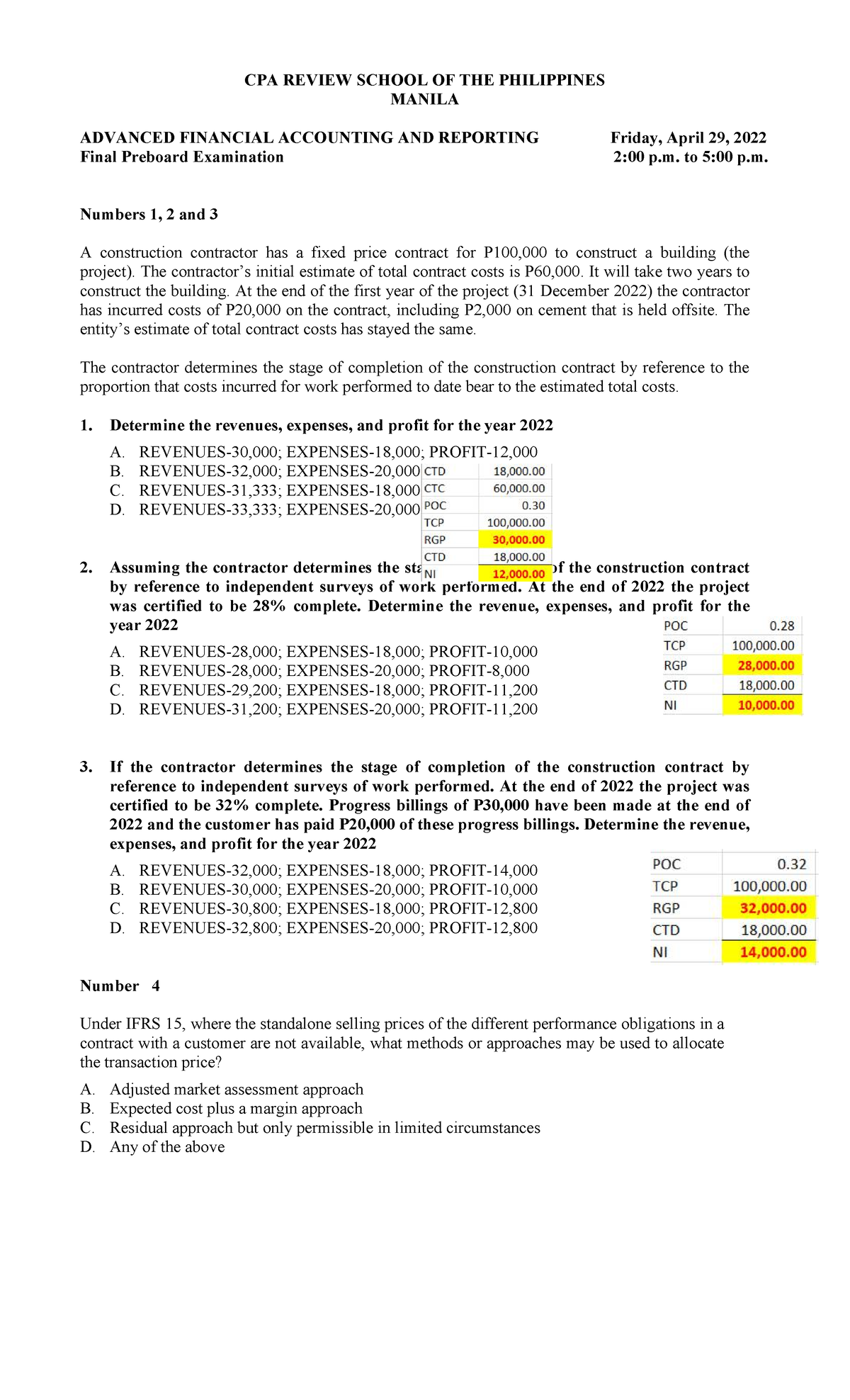 CPAR AFAR Final PB Batch 91 - CPA REVIEW SCHOOL OF THE PHILIPPINES ...