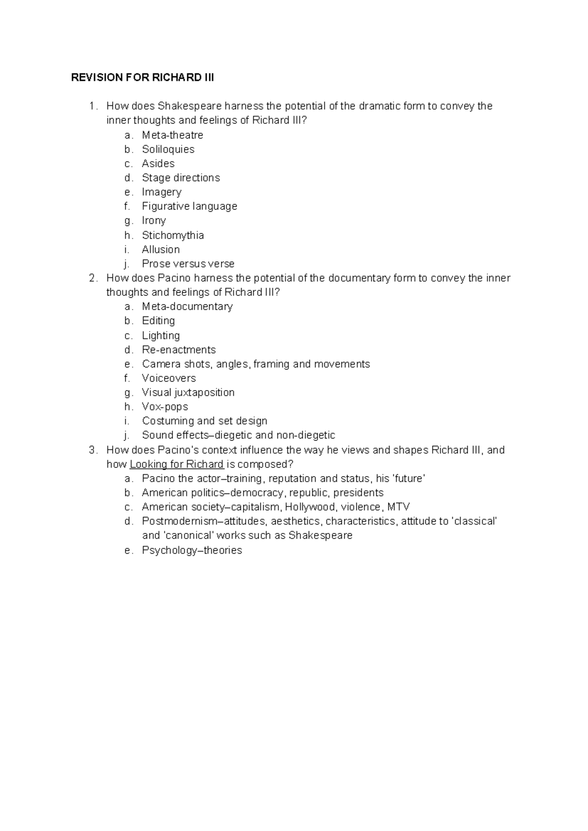 Copy of Revision Questions for Textual Conversations - REVISION FOR ...