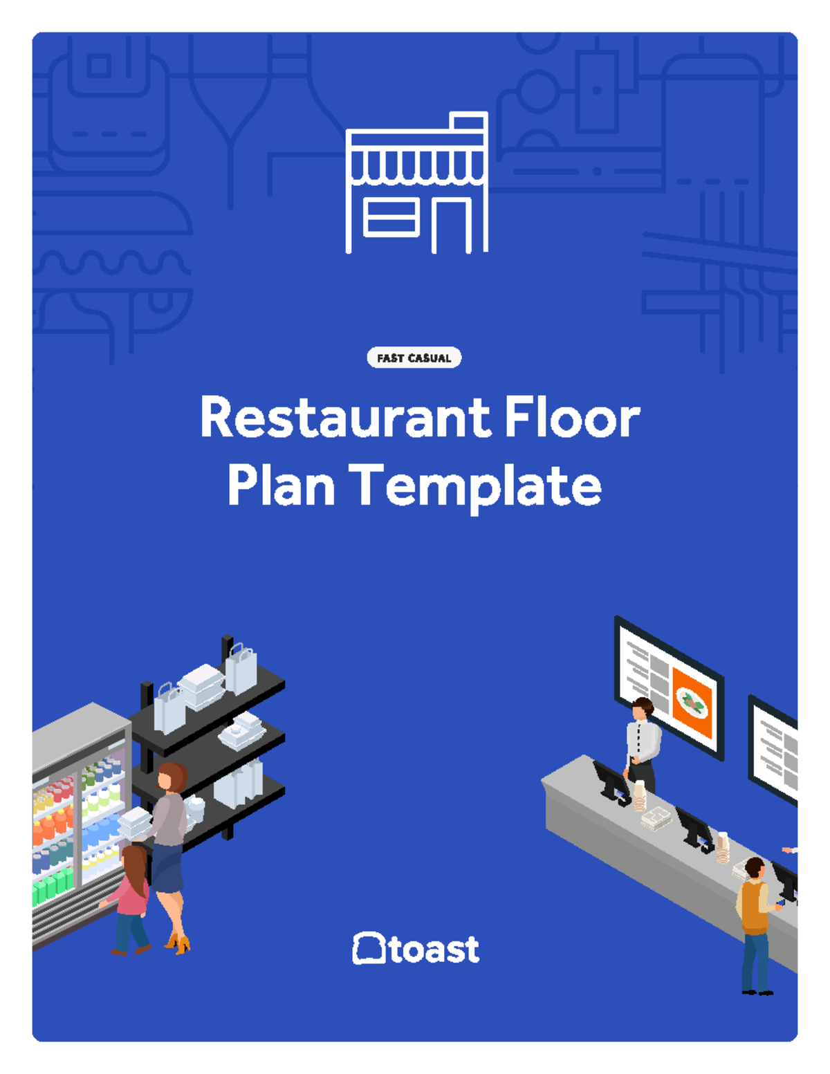 Restaurant Floor Plan Template - Fast Casual - Architecture - Studocu