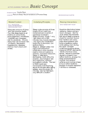 Active Learning Template Basic Concept - NURN 110 - ACTIVE LEARNING ...