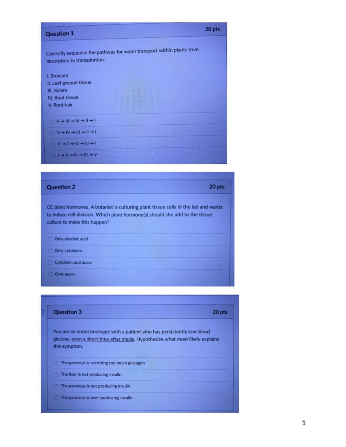 Quiz Lec10-17 - Quizes lectures 10-17 - 01:119:116 - Studocu